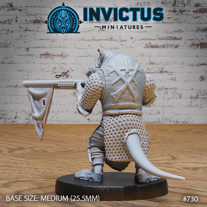 3D Printable Dark Rats Clan Set B / Space Rodent Foot Soldier / Future ...