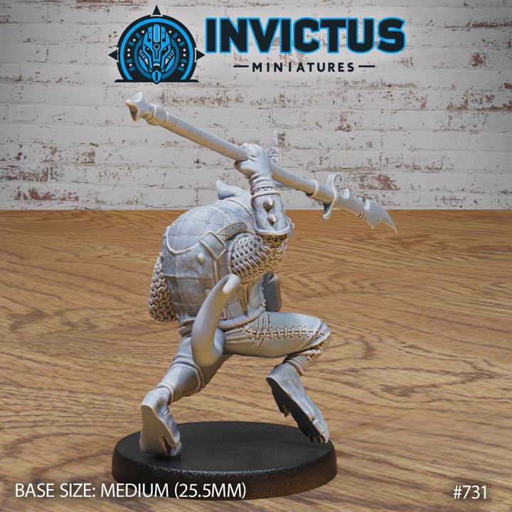 3D Printable Dark Rats Clan Team / Space Rodent Foot Soldier / Future ...