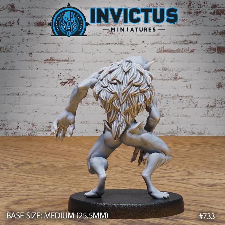 3D Printable Space Ghul / Humanoid Monster / Galactic Hunter Creature ...