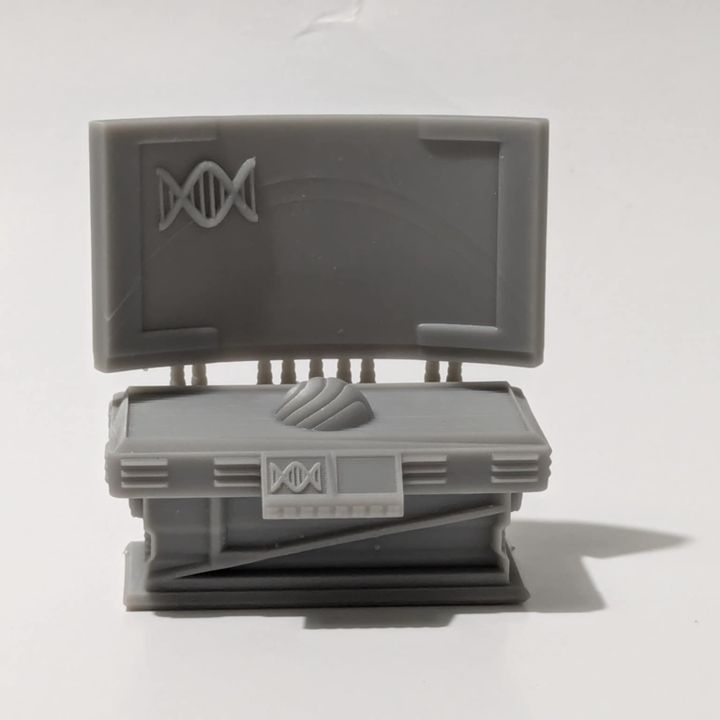 3D Printable 32mm Futuristic Laboratory Collection: Genetic Engineering ...