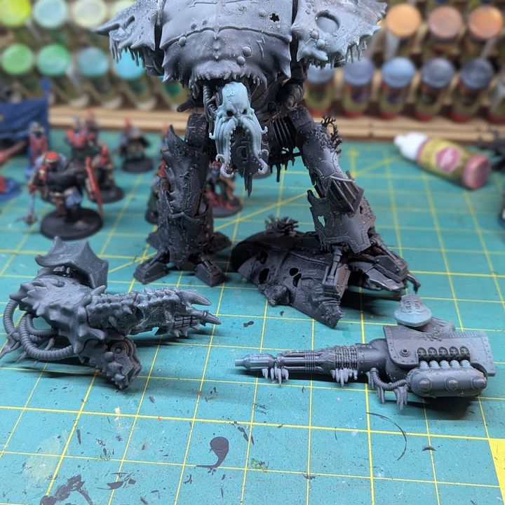 3D Print of Colossal dredge sire (pre-supported) by Rykr