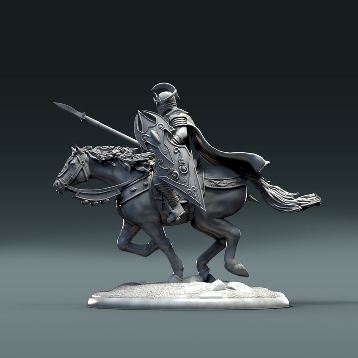 3D Printable Elf rider pack by clynche art