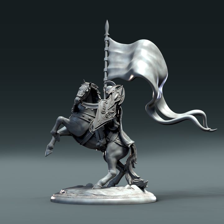 3D Printable Elf rider pack by clynche art