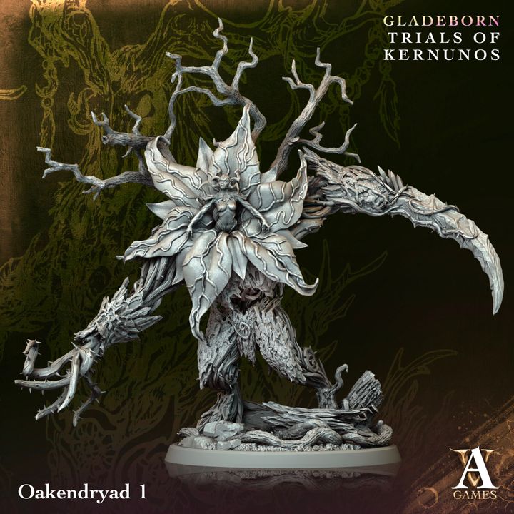3D Printable Gladeborn - Trials of Kernunos - Bundle by Archvillain Games