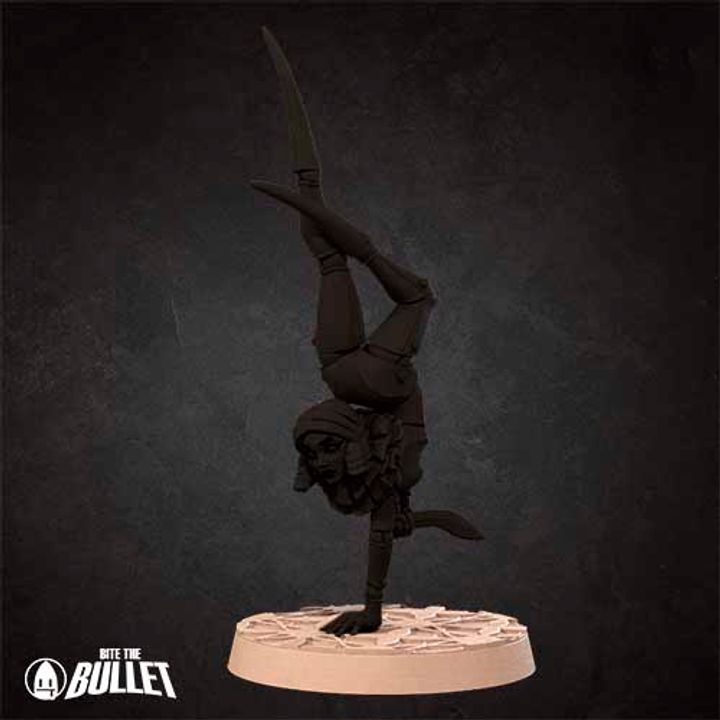 3D Printable Spider Trainer Contortionist (2 Versions) by Bite the Bullet