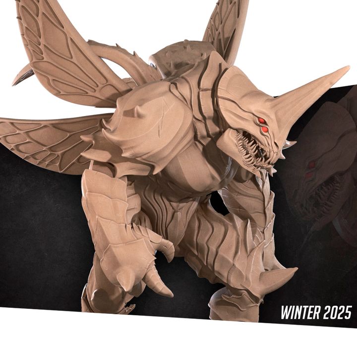 3D Printable Swarm Space Monster by Bite the Bullet