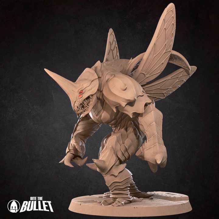 3D Printable Swarm Space Monster by Bite the Bullet