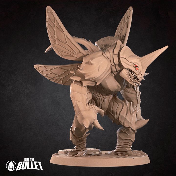 3D Printable Swarm Space Monster by Bite the Bullet