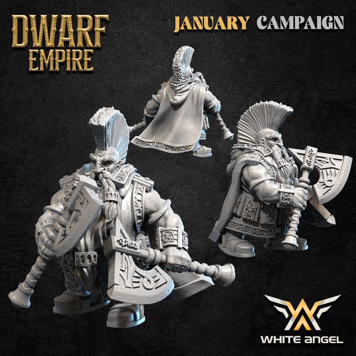 3D Printable DWARF PRIEST KILLER - DWARF EMPIRE (JANUARY 2025 CAMPAIGN ...
