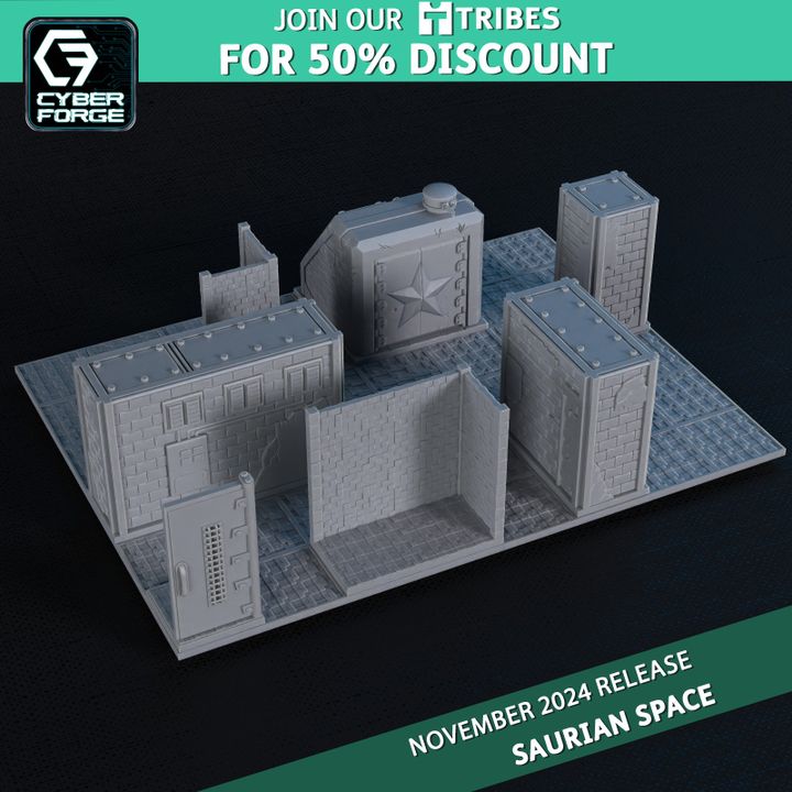 3D Printable Cyber Forge Miniatures - 2025 - January - Motherland by ...