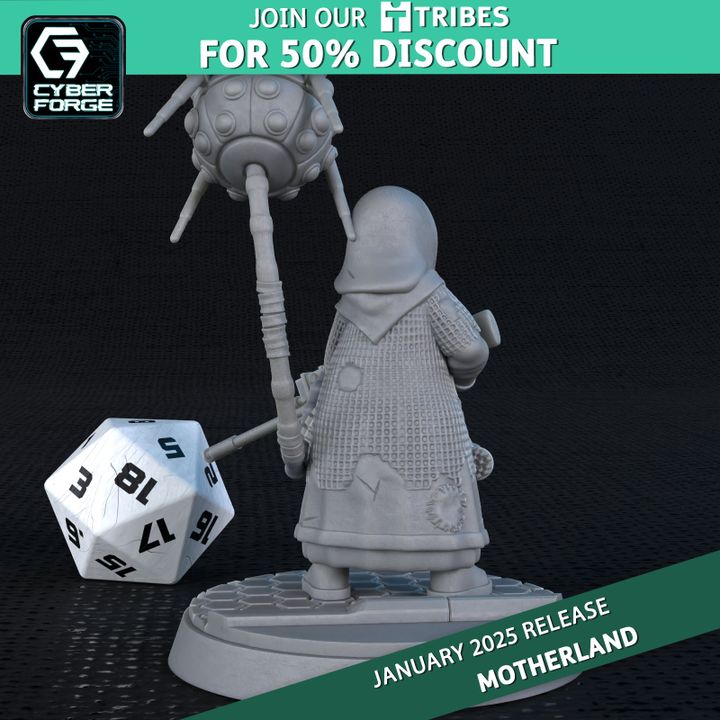 3D Printable Cyber Forge Miniatures - 2025 - January - Motherland by ...