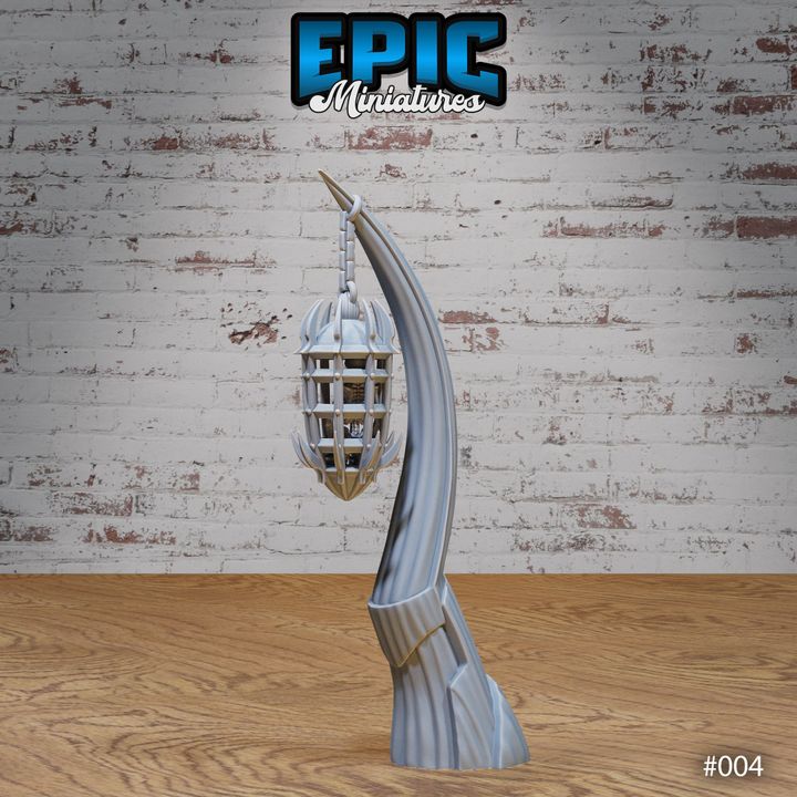 3D Printable Dark Elf Siege Camp / Elven Tent Items / Elvish Building ...