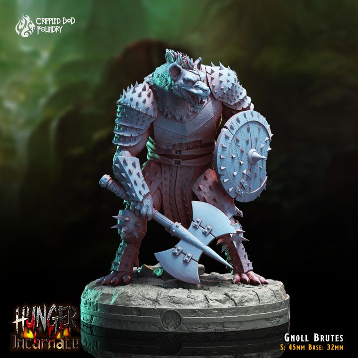 3D Printable Hunger Incarnate ~ January '25 Fantasy Bundle by Crippled ...