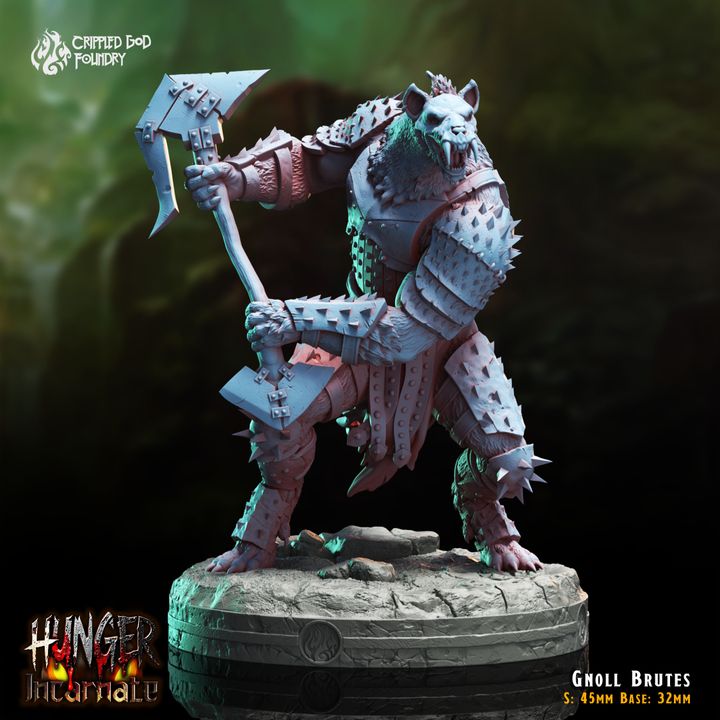 3D Printable Hunger Incarnate ~ January '25 Fantasy Bundle by Crippled ...