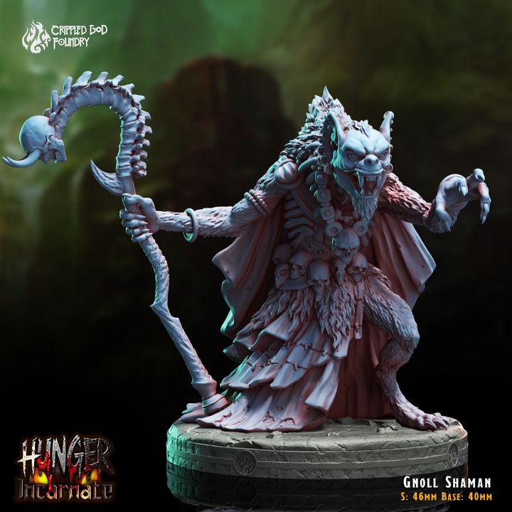 3D Printable Hunger Incarnate ~ January '25 Fantasy Bundle by Crippled ...