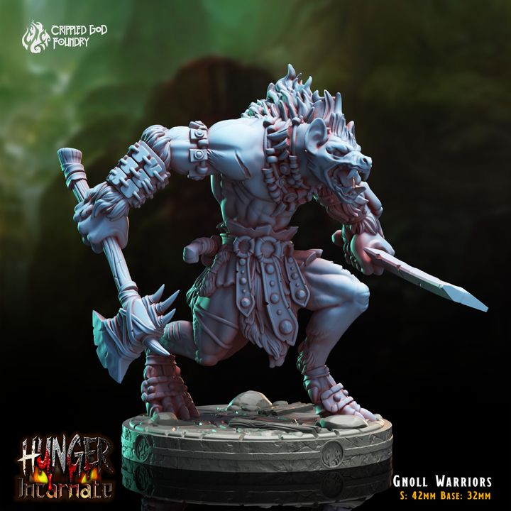 3D Printable Hunger Incarnate ~ January '25 Fantasy Bundle by Crippled ...