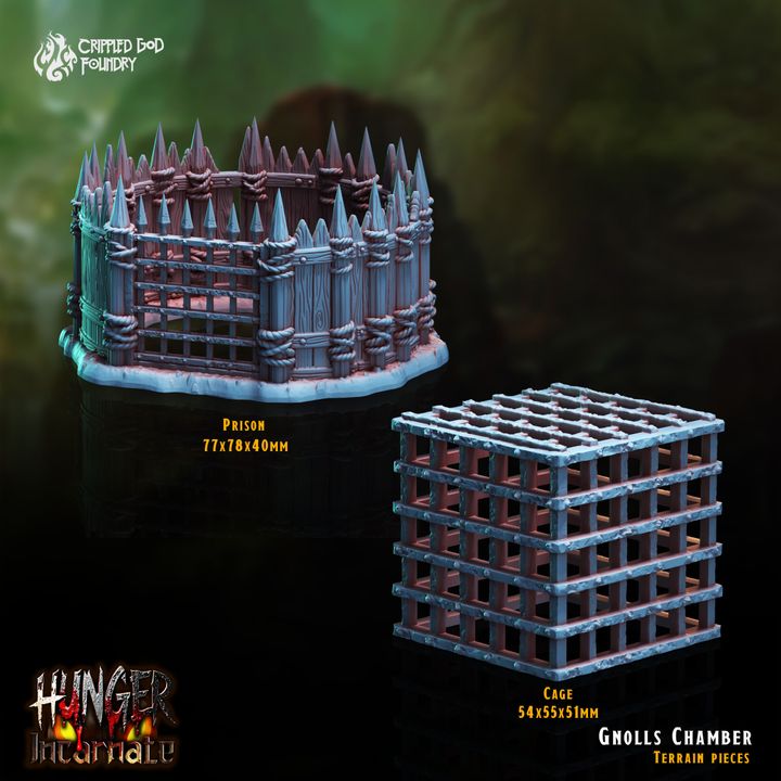 3D Printable Hunger Incarnate ~ January '25 Fantasy Bundle by Crippled ...