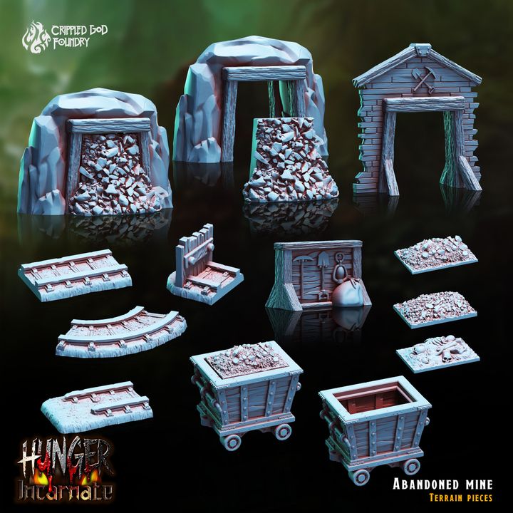 3D Printable Hunger Incarnate ~ January '25 Fantasy Bundle by Crippled ...