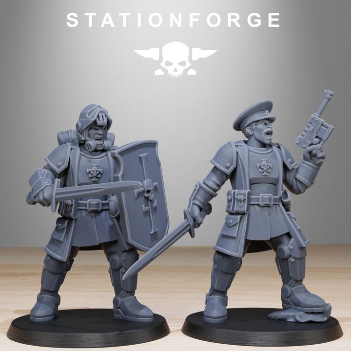 3D Printable RoyalGuard Patrol by Station Forge