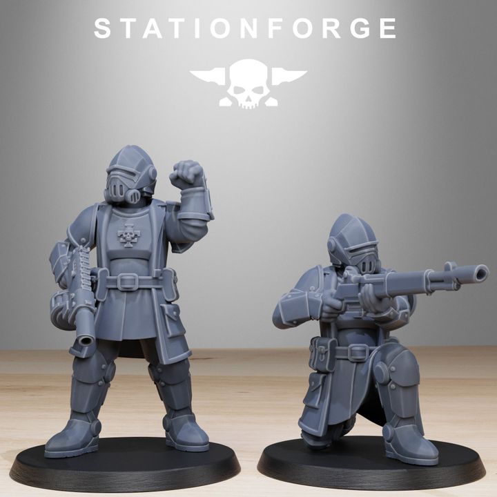 3D Printable RoyalGuard Patrol by Station Forge