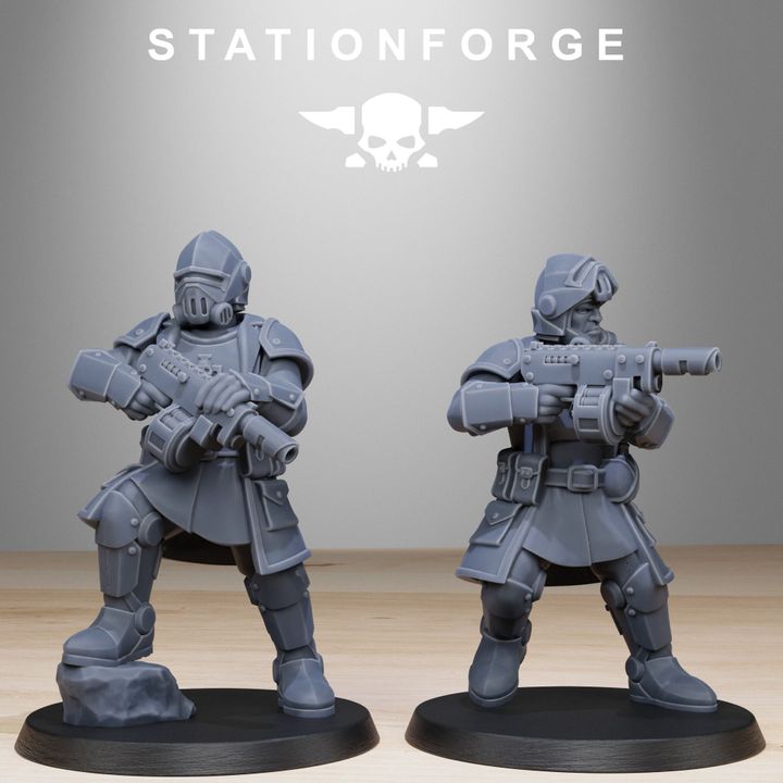 3D Printable RoyalGuard Patrol by Station Forge