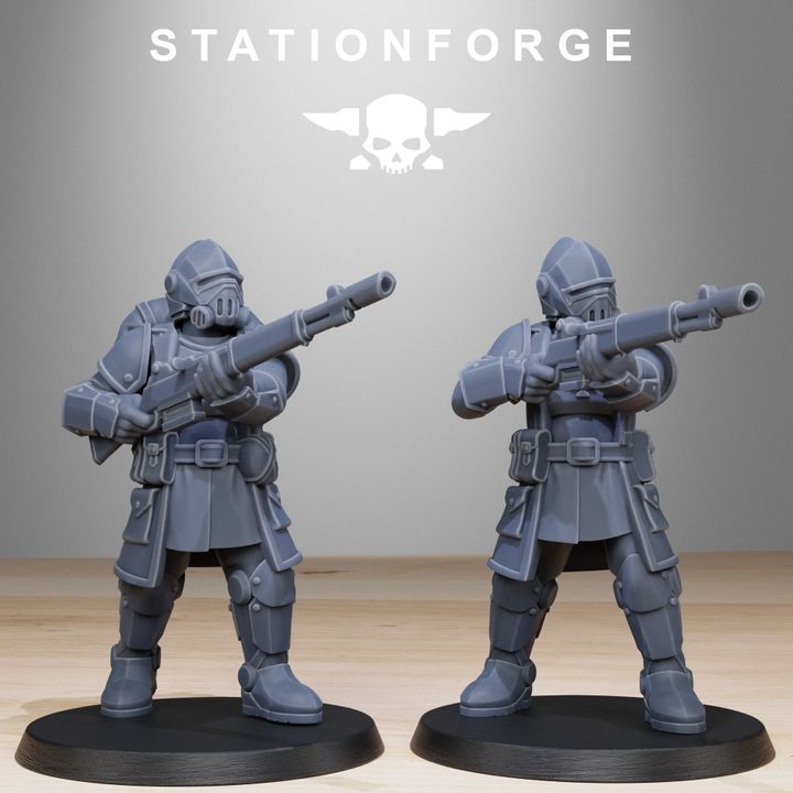 3D Printable RoyalGuard Patrol by Station Forge