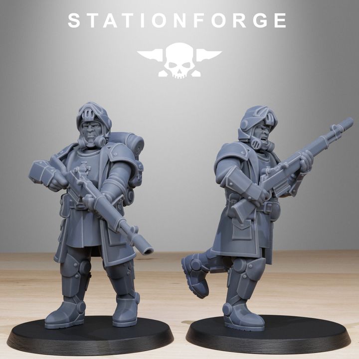 3D Printable RoyalGuard Patrol by Station Forge