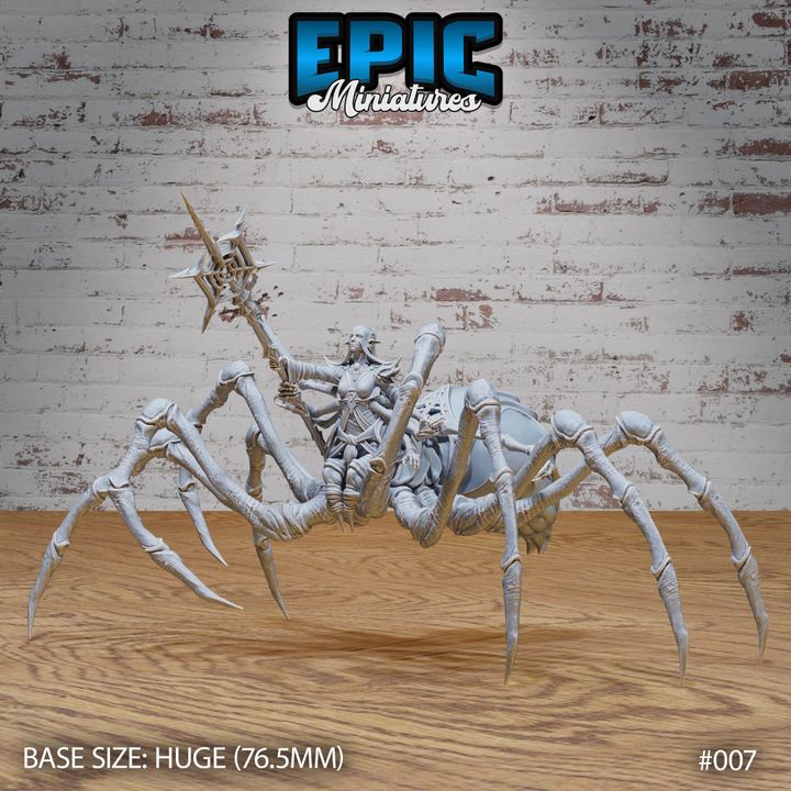 3D Printable Spider Elf Goddess / Elven Arachnid Hybrid / Elvish ...