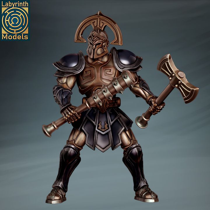 3D Printable Hephaestus' Automatons kit - 32mm scale by Labyrinth Models