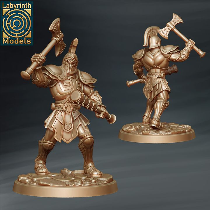3D Printable Hephaestus' Automatons kit - 32mm scale by Labyrinth Models