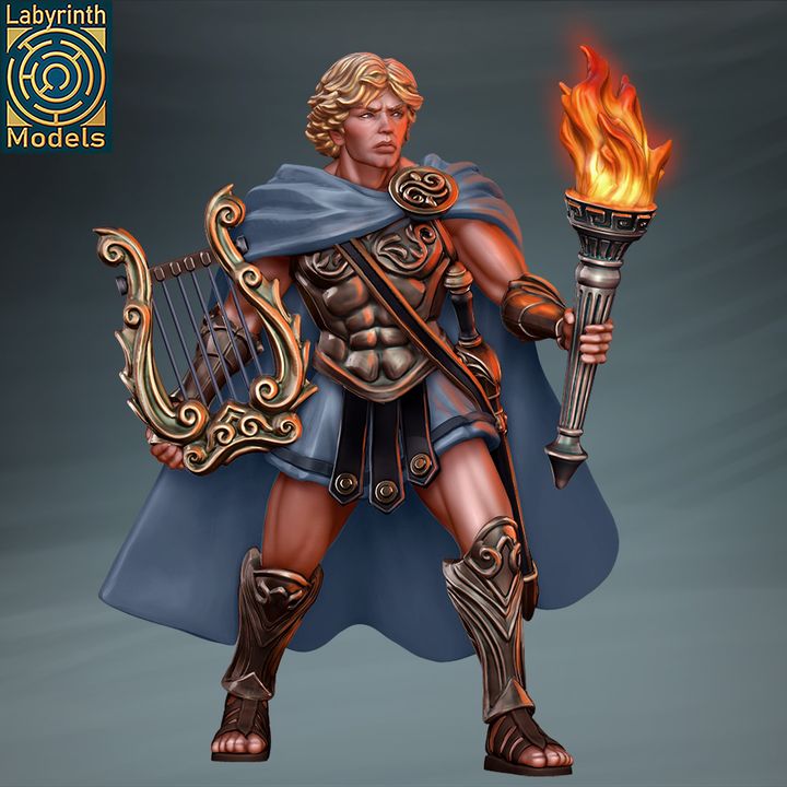 3D Printable Orpheus - 32mm scale by Labyrinth Models