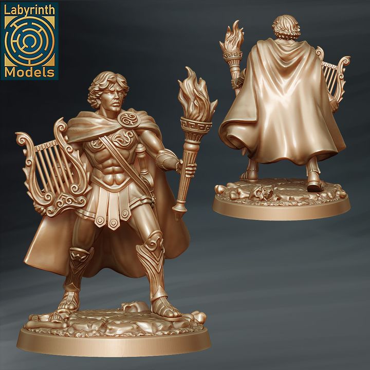 3D Printable Orpheus - 32mm scale by Labyrinth Models