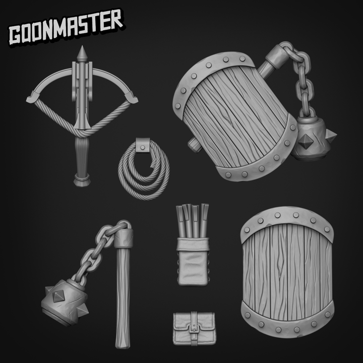 3D Printable Bits Box 52 by Goon Master