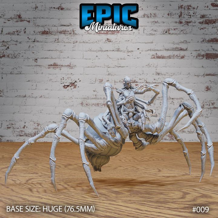3D Printable Spider Elf Goddess Set / Elven Arachnid Hybrid / Elvish ...