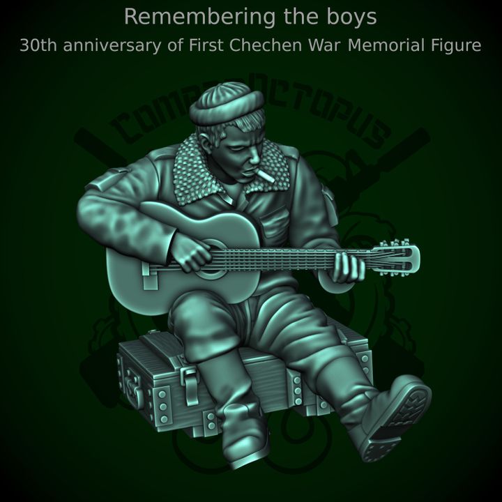 3D Printable Remembering the boys - 30th anniversary of First Chechen War Memorial Figure by ...