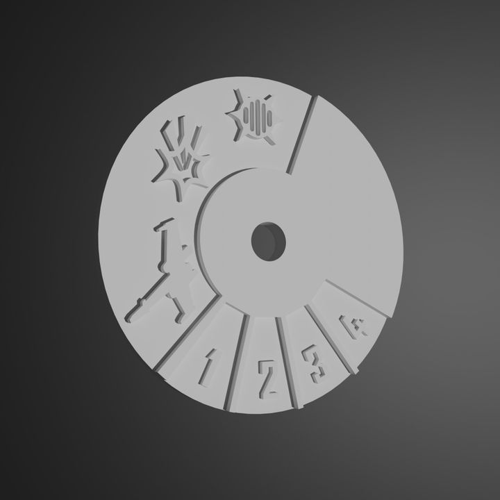 3D Printable Squadron discs - Republic z-59 Starfighter by Robbes Workshop