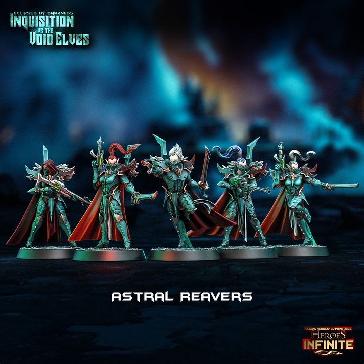 3D Printable Astral Reavers by Heroes Infinite
