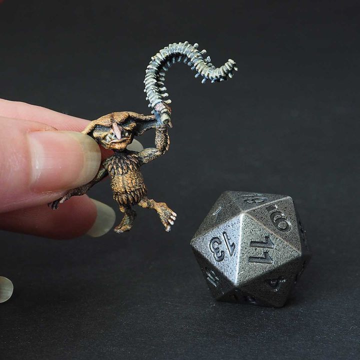 3D Printable Ice goblin 3 by La Louve 3D