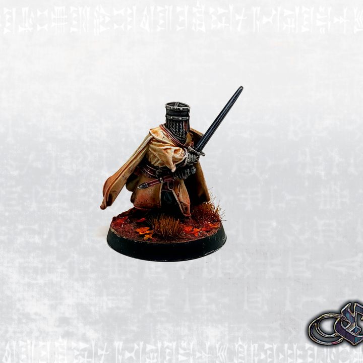 3D Printable "Crusader Knight on foot" by Ezipion Digital Store