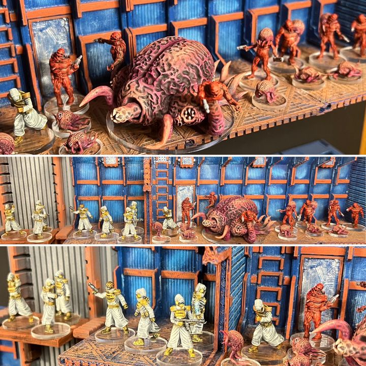 3D Printable Streets of Plasma: Parasite Mind by Ill Gotten Games