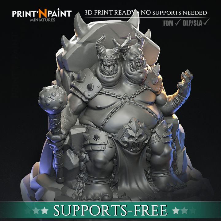 3D Printable Overlord Demon| Support free + Multi by Leonardo Escovar