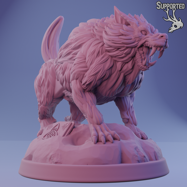 3D Printable Borthak (75mm) by Zio