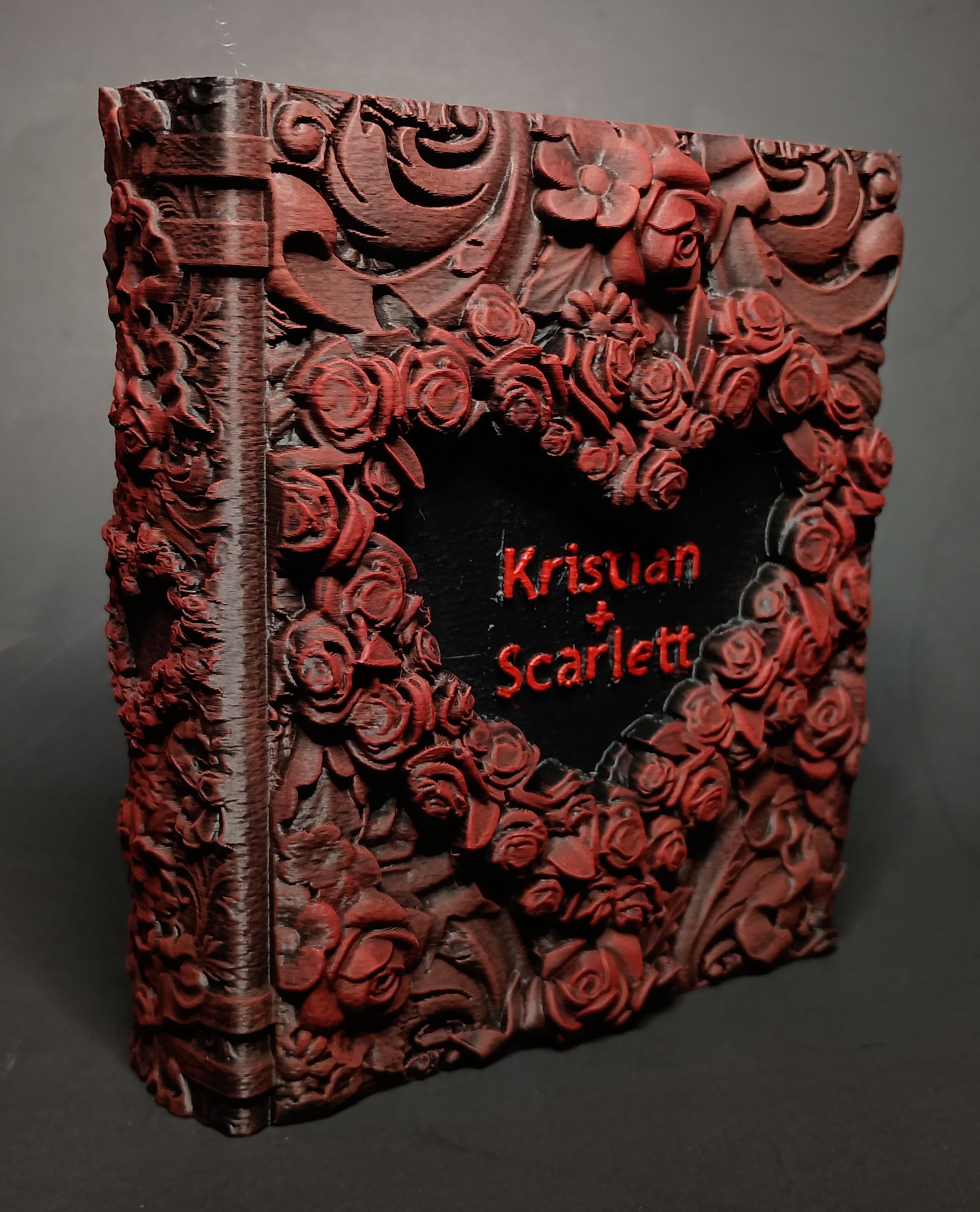 3D Printable Book of Love - Customizable Storage & Rolling Tray Tome 💖📖 ...