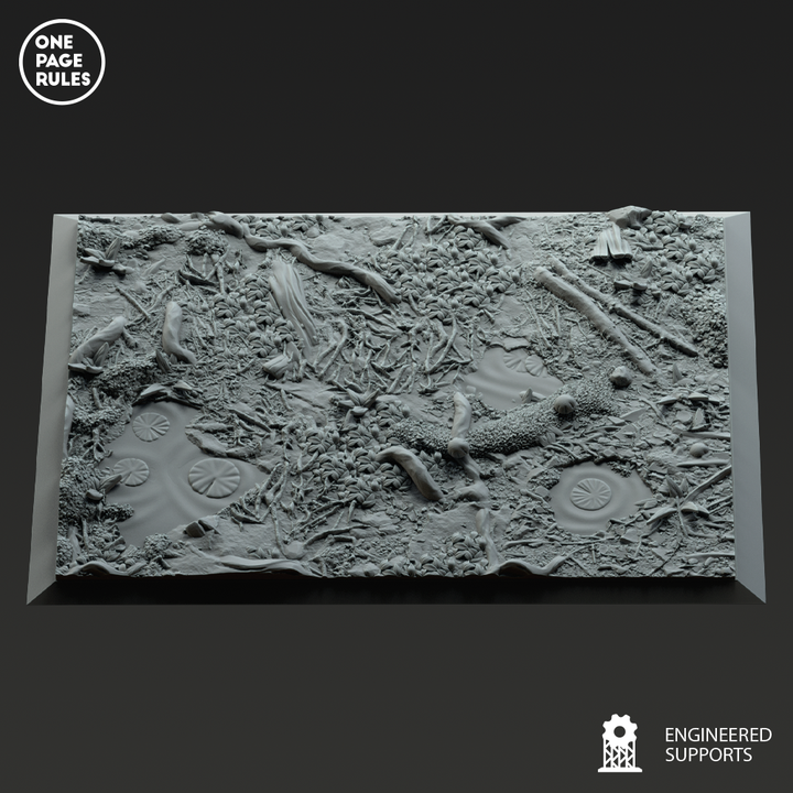 3D Printable Forest Terrain - Bases by One Page Rules