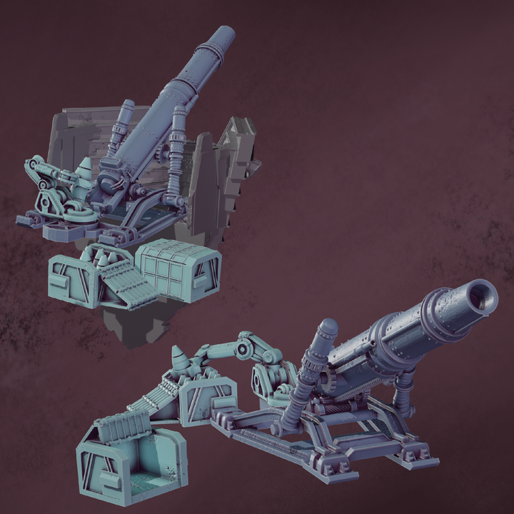 3D Printable The Fall - Part 2 - Guns by EonsOfBattle