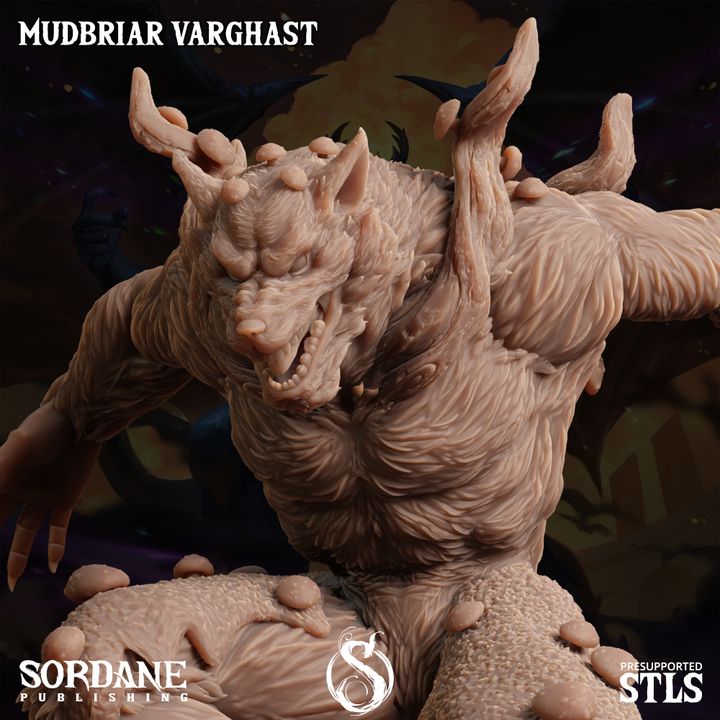 3D Printable Mudbriar Varghast by Sordane Publishing