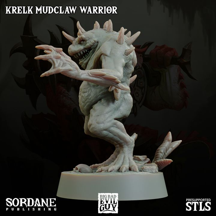3D Printable Krelk Mudclaw Warriors by Big Bad Evil Guy