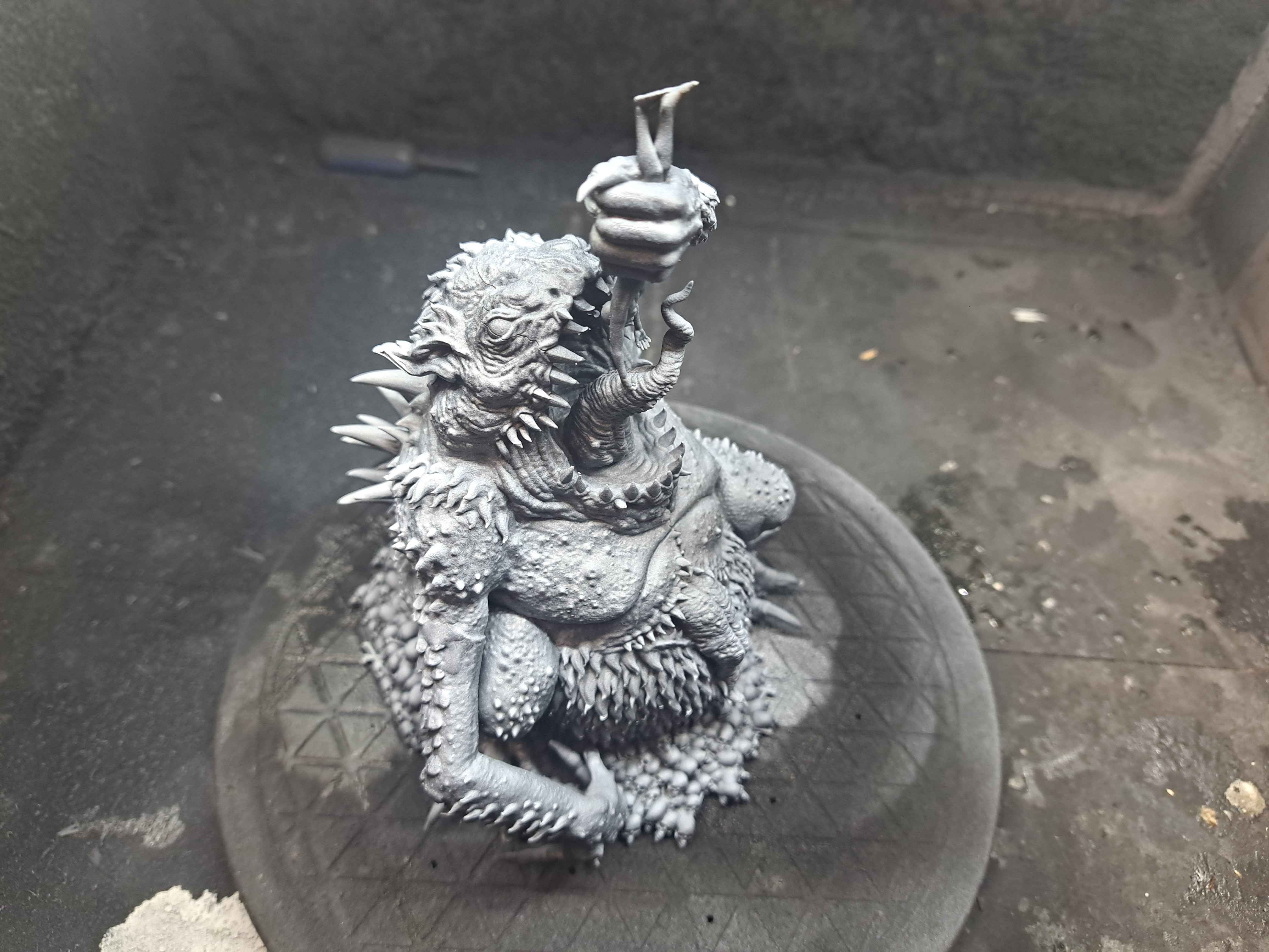 3D Printable Tsathoggua, Sleeper of N'kai and Formless Spawns by NS ...