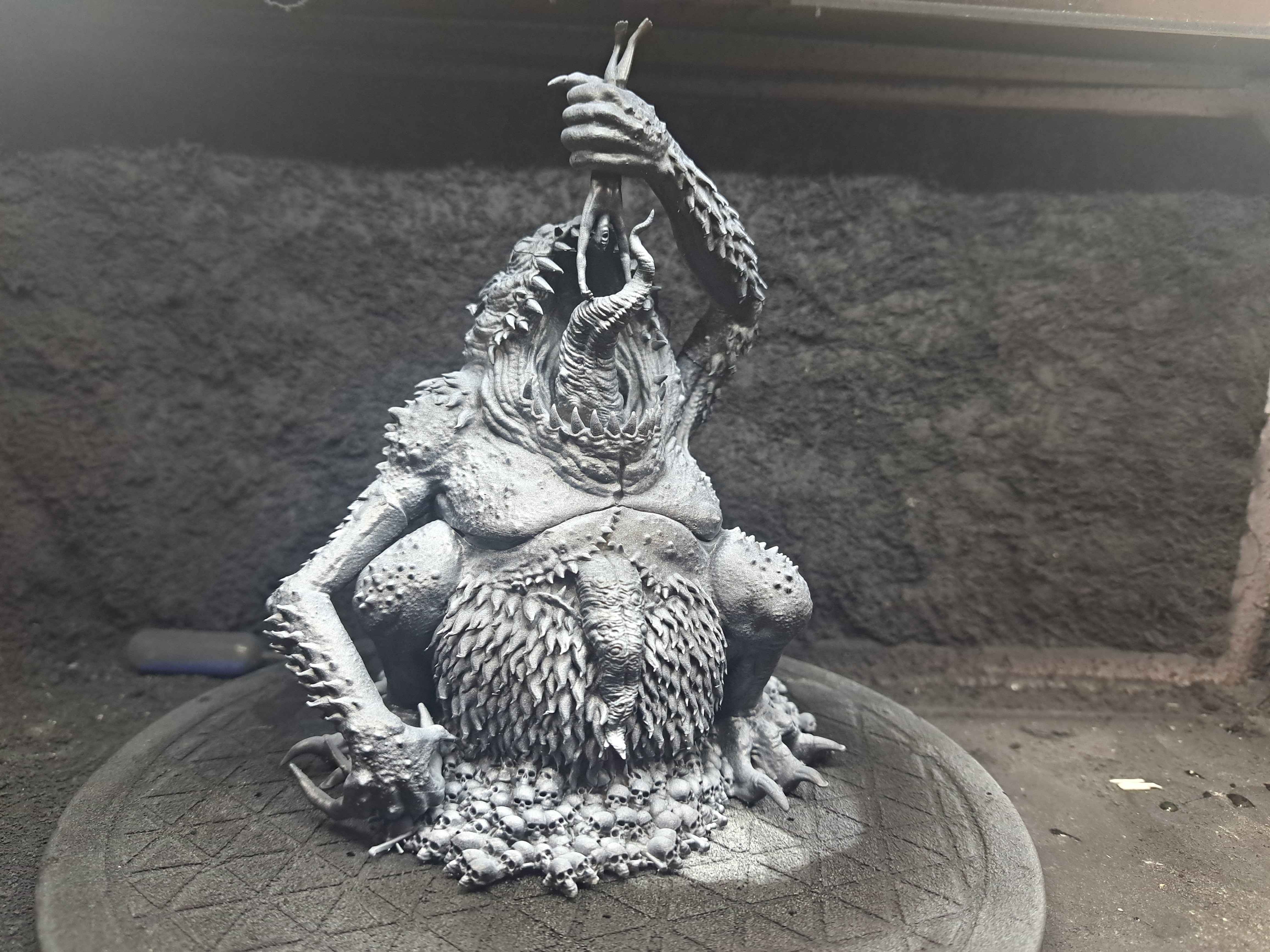 3D Printable Tsathoggua, Sleeper of N'kai and Formless Spawns by NS ...