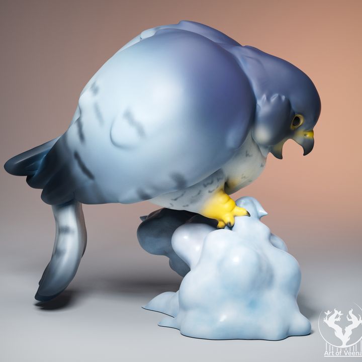 3D Printable Falcon by Art of V